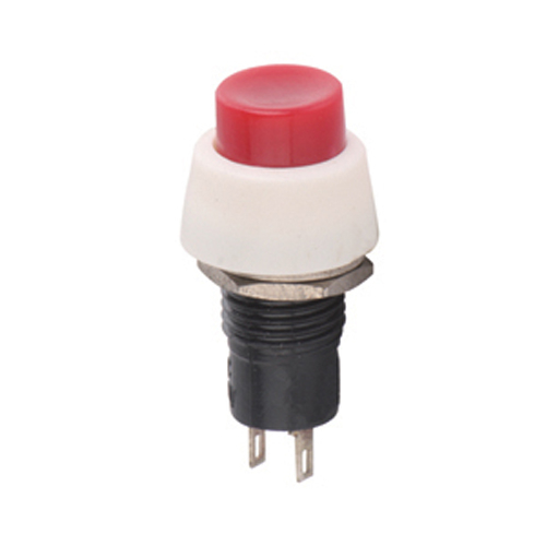 10mm Latching Self-locking 1NO Plastic Push Button Switch 3A 250V AC 2 ...