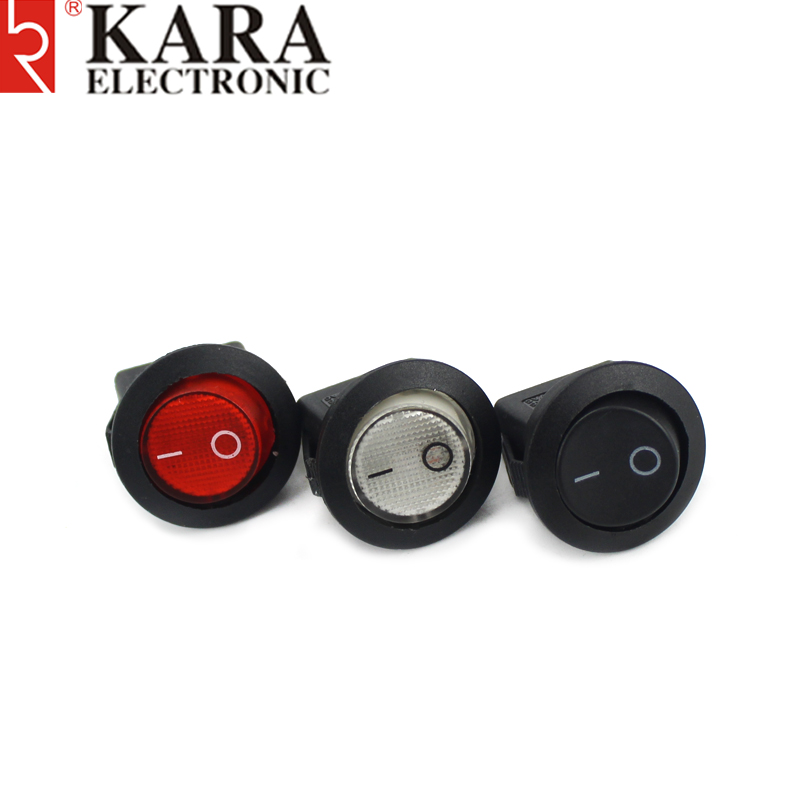 rocker switch boat mini round 12V 10Arocker switches